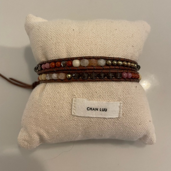 Chan Luu | Jewelry | Chan Luu Multi Brown Mix Double Wrap Bracelet ...